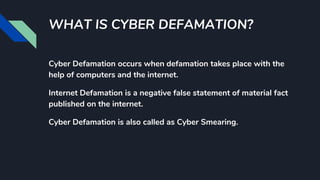 Defamation | PPTX