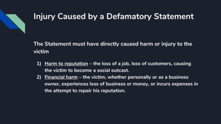 Defamation | PPTX