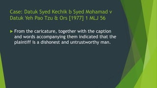 DEFAMATION I.pptx | Law