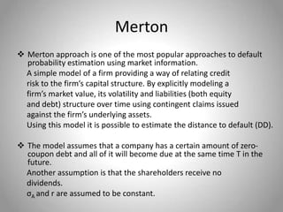default forcasting systemic risk.ppt