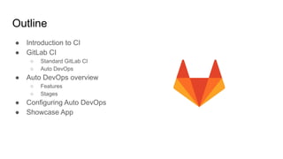 Default GitLab CI Pipeline - Auto DevOps | PPT