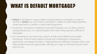 Default mortgage | PPTX