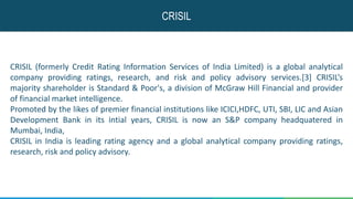 Risk and Credit Rating Agencies - Fundamentals of Investment | PPT