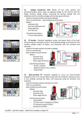 Default test templates raptor | PDF | Physics | Science