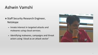 Defcon 27 - Phishing in the Cloud Era | PPT