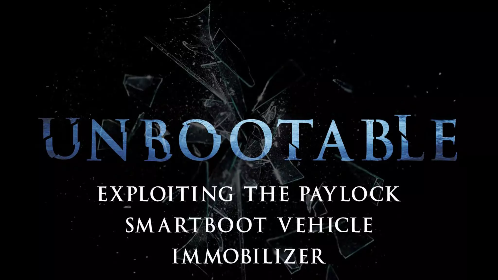 DEF CON 23 - Fluxist Unbootable - exploiting paylock smartboot | PDF