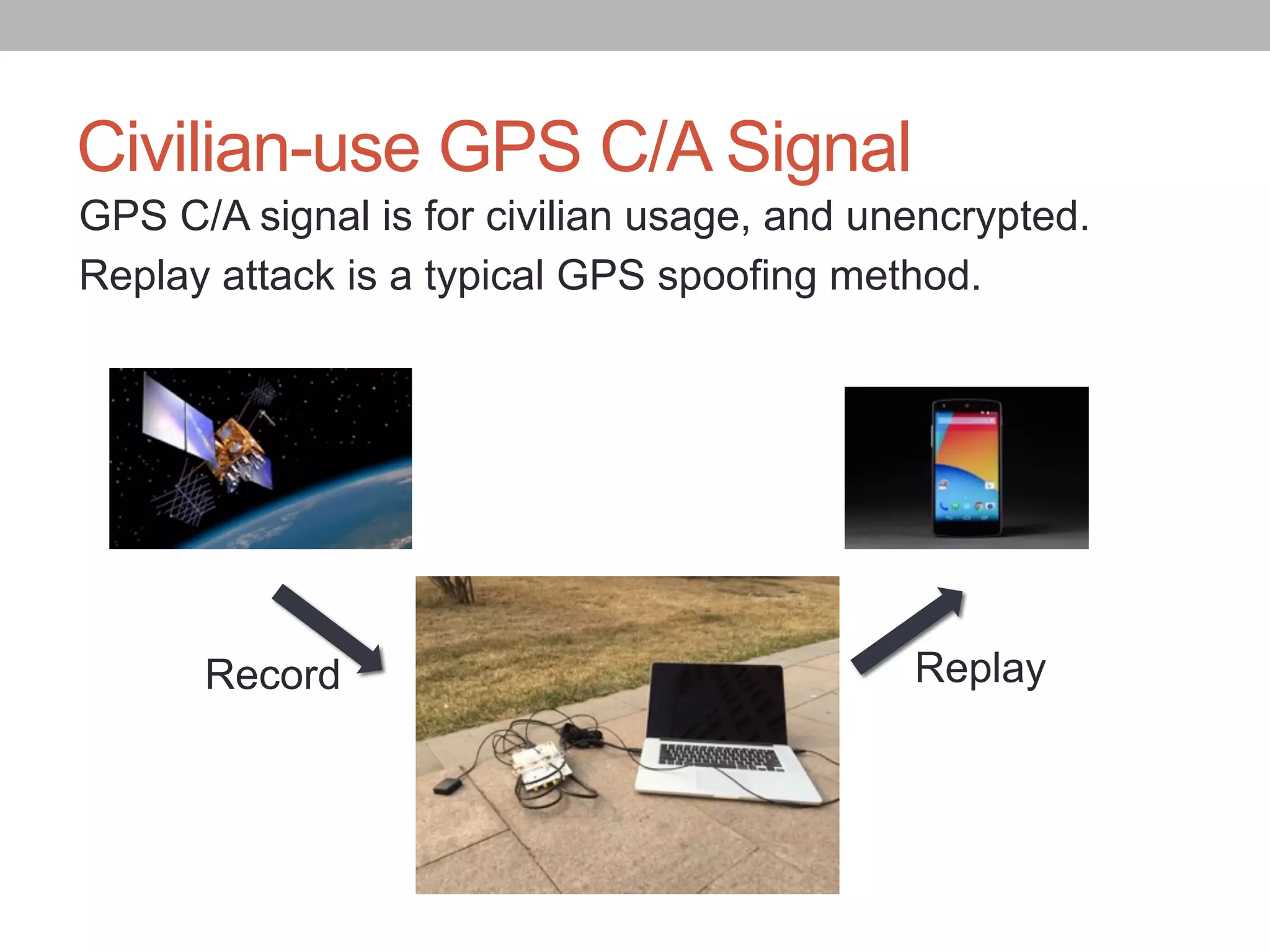 DEFCON 23 - Lin Huang Ging Yang - GPS spoofing | PDF