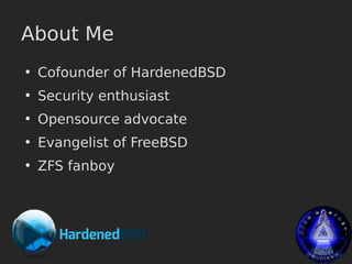 DEF CON 23 - Shawn webb - hardenedBSD internals | PPT