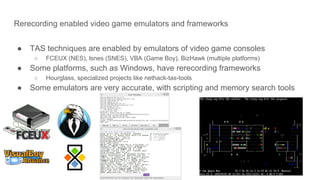 DEF CON 24 - Allan Cecil and DwangoAC - tasbot the perfectionist | PDF
