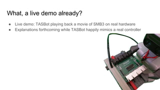 DEF CON 24 - Allan Cecil and DwangoAC - tasbot the perfectionist | PPT