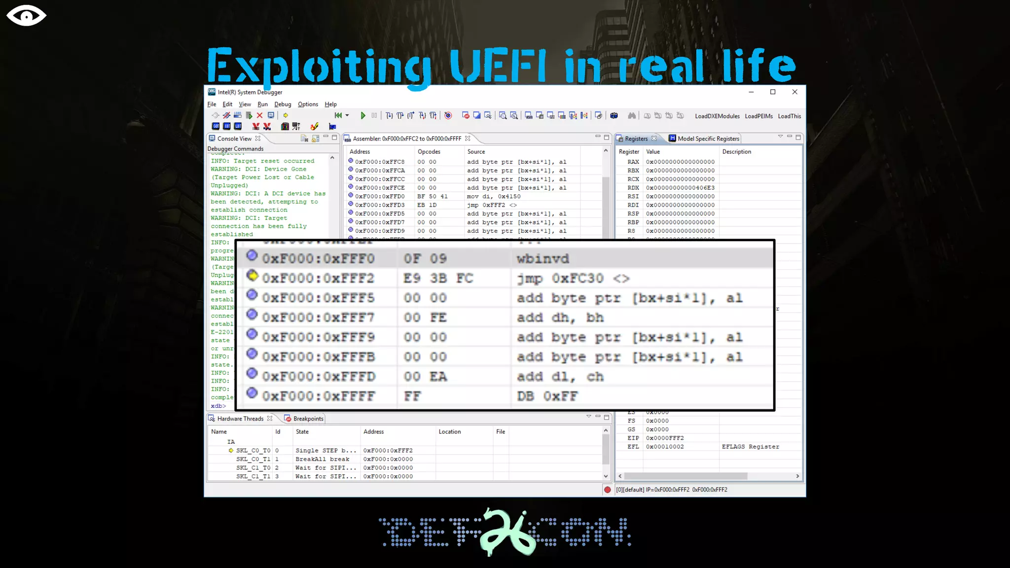 UEFI Exploitation For The Masses | PPT
