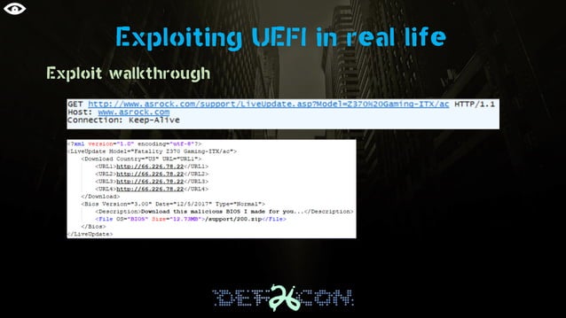 UEFI Exploitation For The Masses | PPT