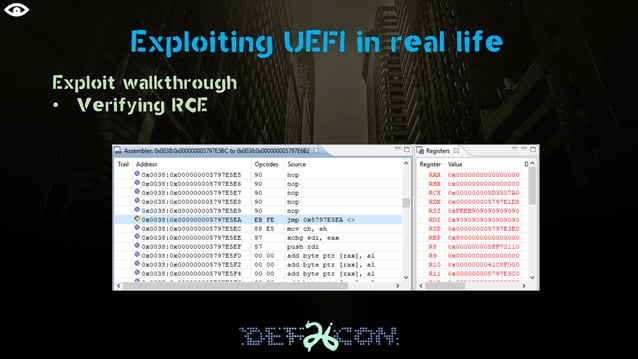 UEFI Exploitation For The Masses | PPT