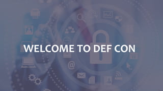 DEF CON 27 - panel dc101 - the panel | PPT