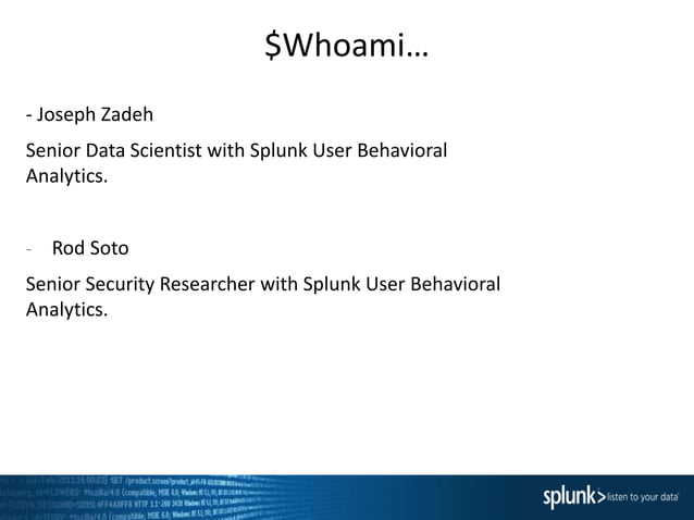 Dynamic Population Discovery for Lateral Movement (Using Machine Learning) | PPT