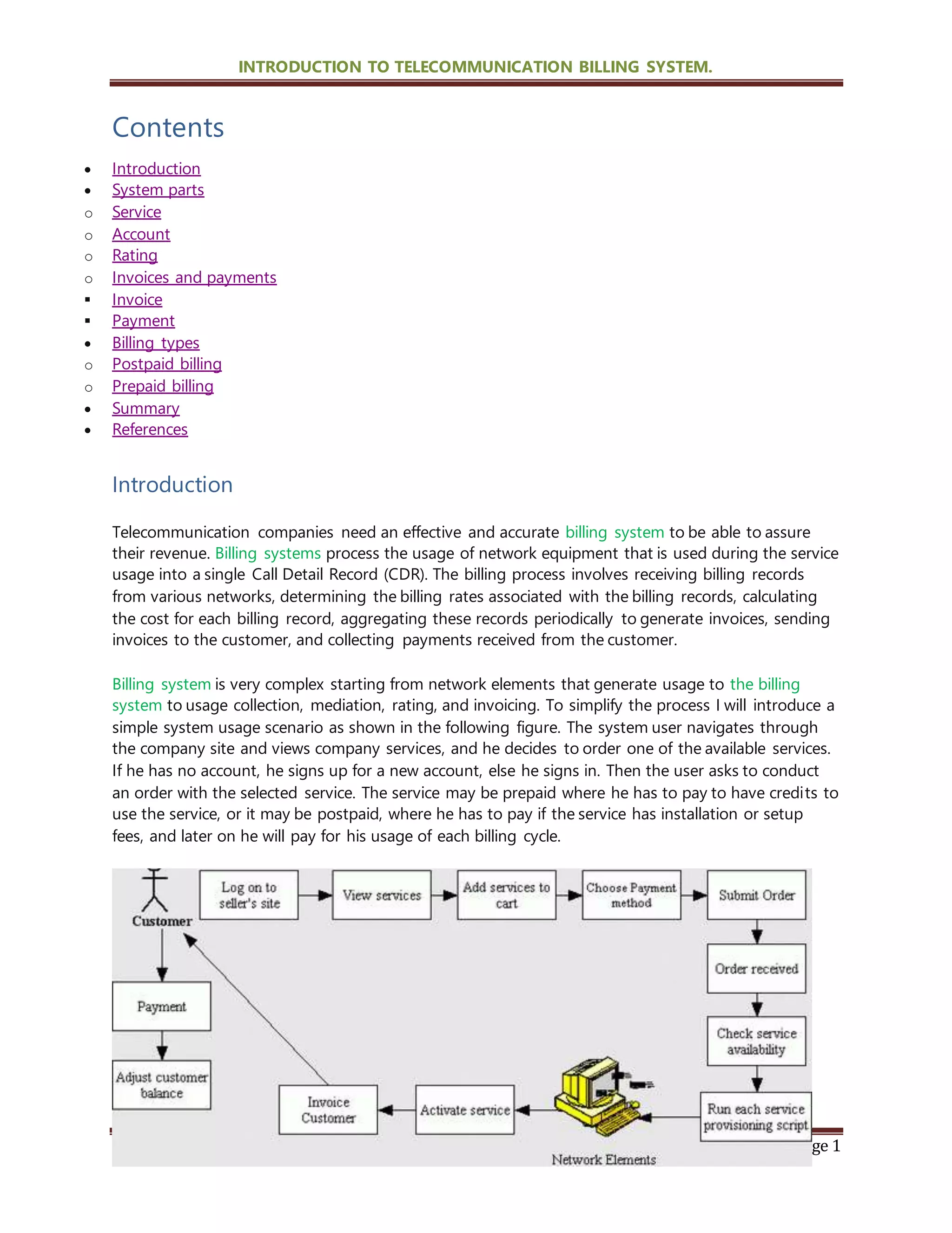 Billing System | DOCX