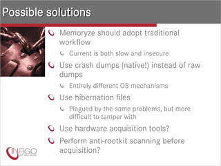 Defeating Windows memory forensics | PDF