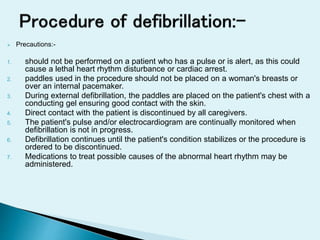 Defebrilation | PPTX
