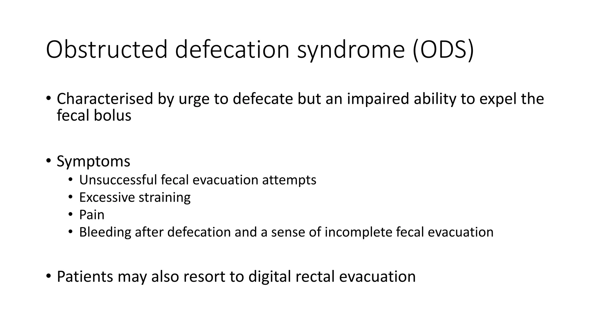 Defecography (1).pptx | Digestive Disorders | Diseases and Conditions