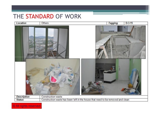 Defective Construction Work