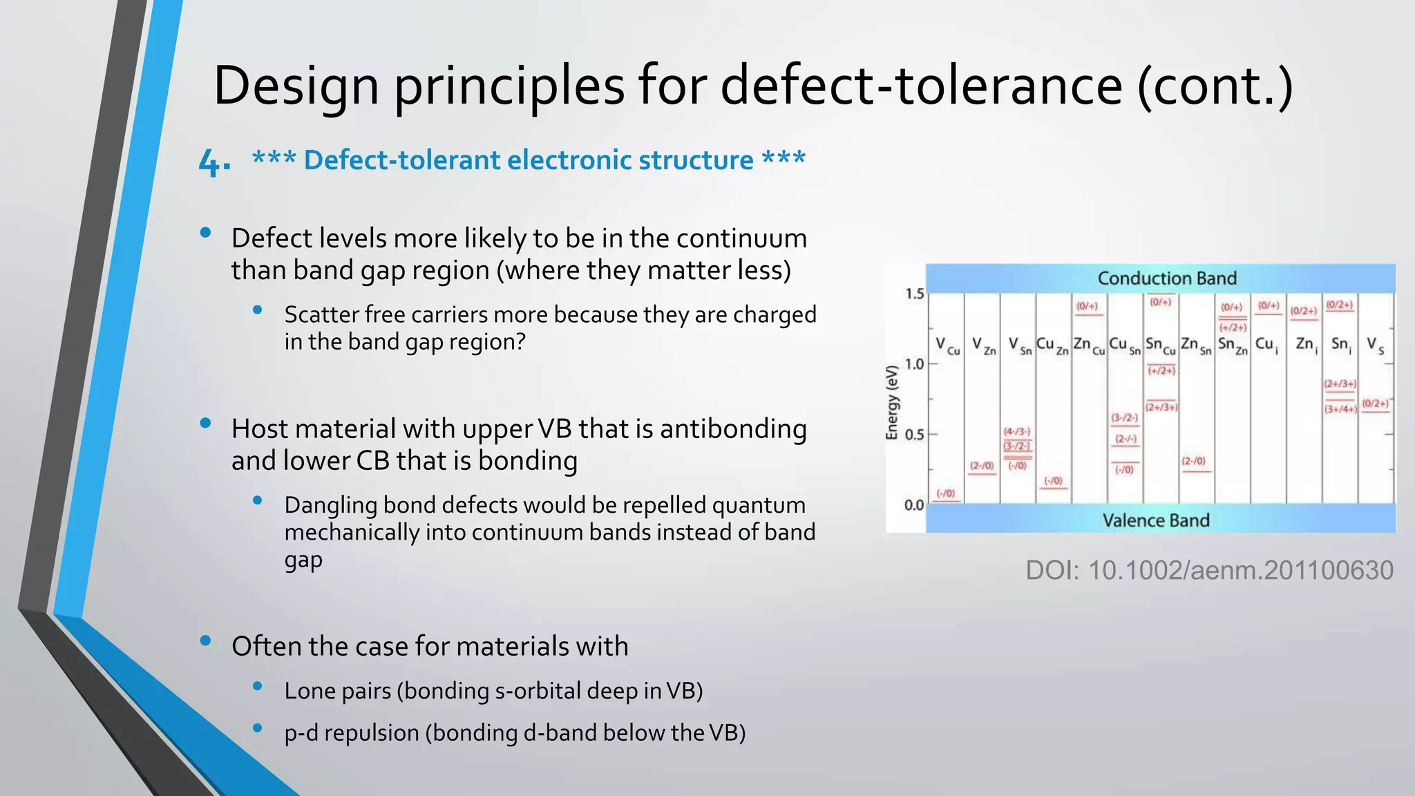 Defect tolerance | PPTX