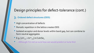 Defect tolerance | PPT