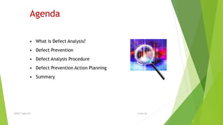 Defect analysis course v1.0 | PDF