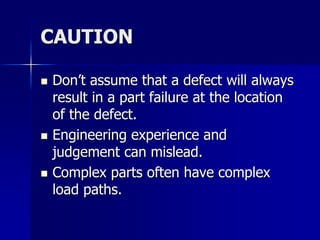 Defect analysis in molded plastic part | PDF