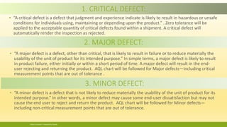 Defect analysis of garment manufacturing | PPTX
