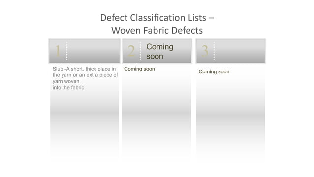 Defect analysis of garment manufacturing | PPTX