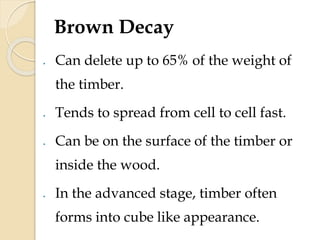 Defect and decay in woods | PPT