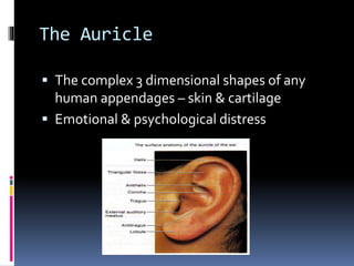 Defect based reconstruction of ear | PPTX