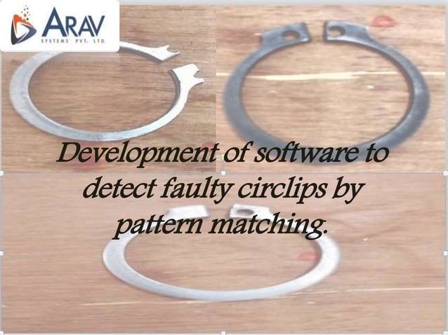 Defect detection in circlips using image processing in ni lab view | PPTX