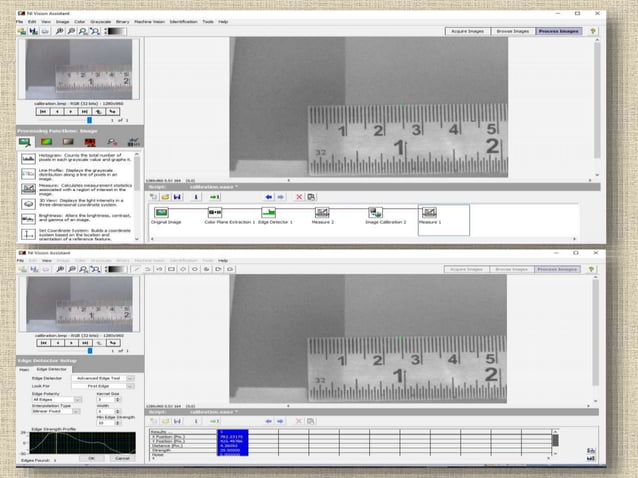 Defect detection in circlips using image processing in ni lab view | PPTX