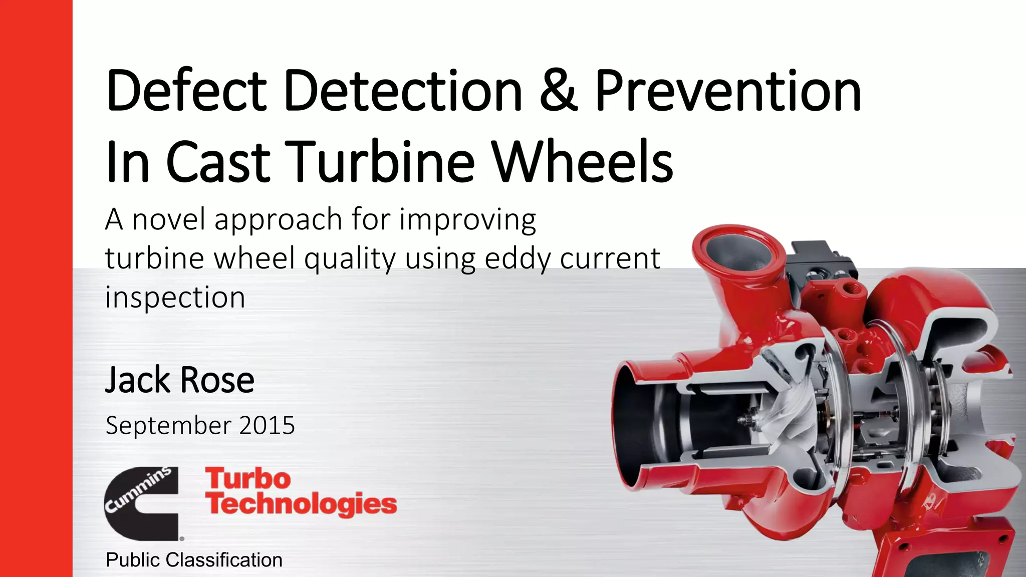 Defect Detection And Prevention In Cast Turbine Wheels Pdf