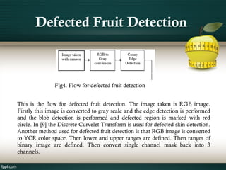 Defected fruit detection | PPT
