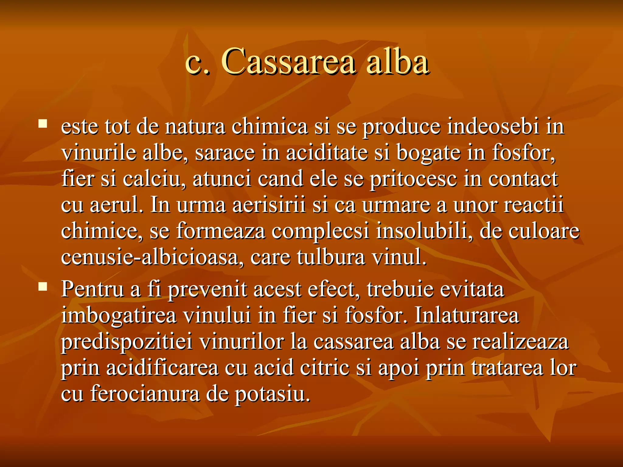 Defectele vinurilor_Adam Vasile | PPT