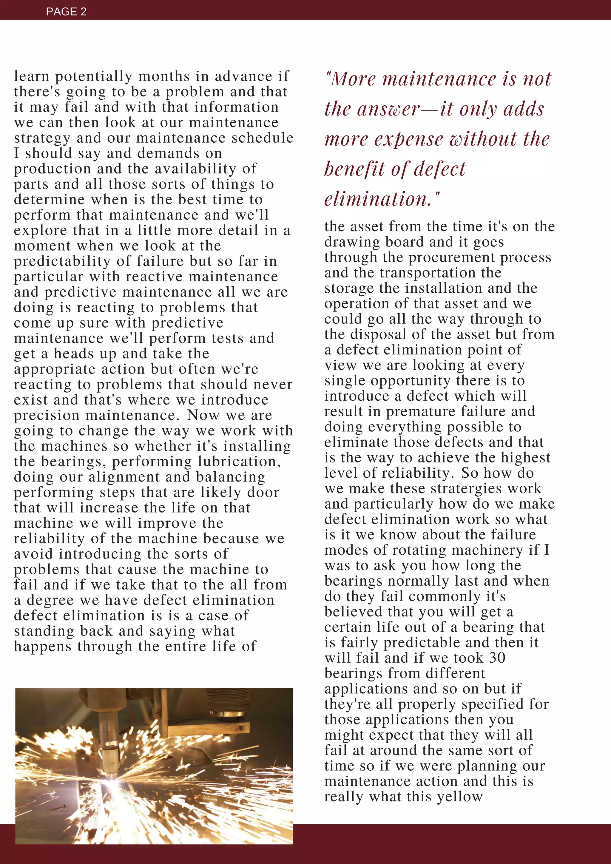 Defect Elimination | Arrelic Insights | PDF