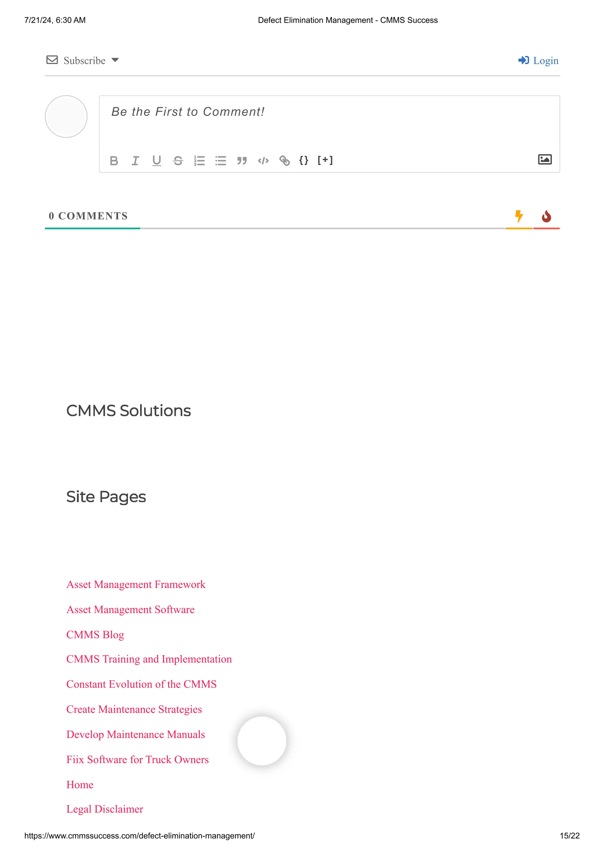 Defect Elimination Management - CMMS Success.pdf