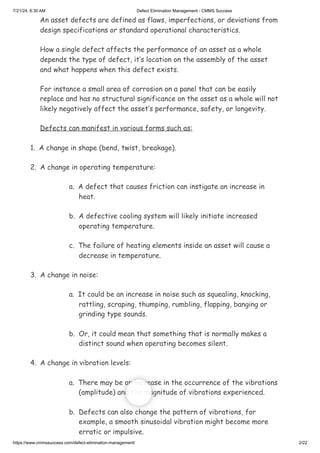 Defect Elimination Management - CMMS Success.pdf