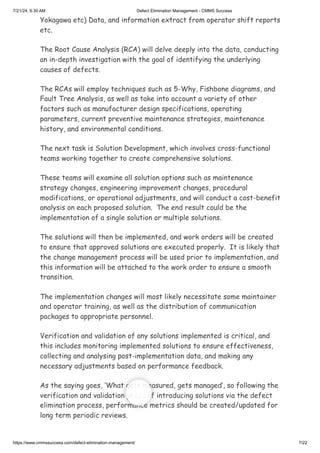 Defect Elimination Management - CMMS Success.pdf