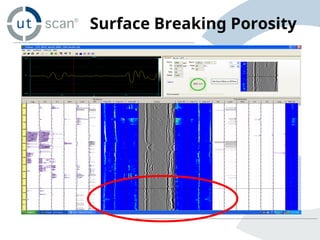 Defect examples in automated UT scanning | PPT