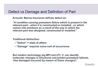 Defect exclusions | PPT
