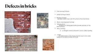 Defects in brick | PPT