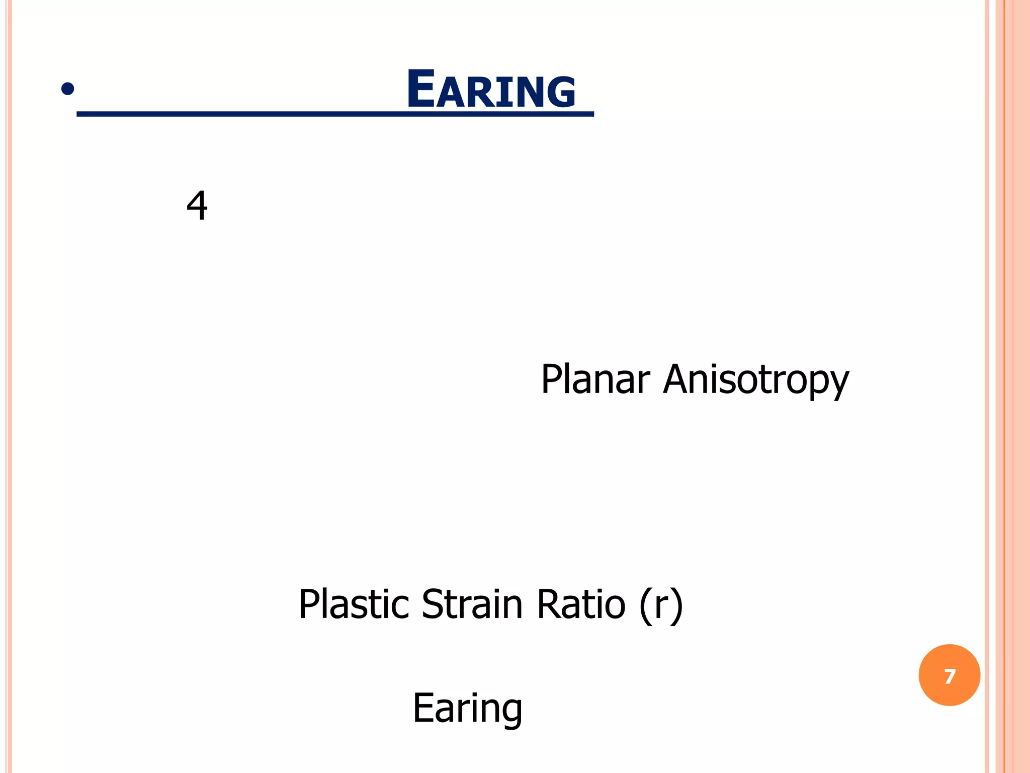 Defect in deep drawing pp | PPTX | Science