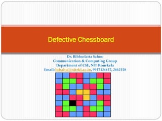 Defective-Chessboard using greedy method DAA | PPT