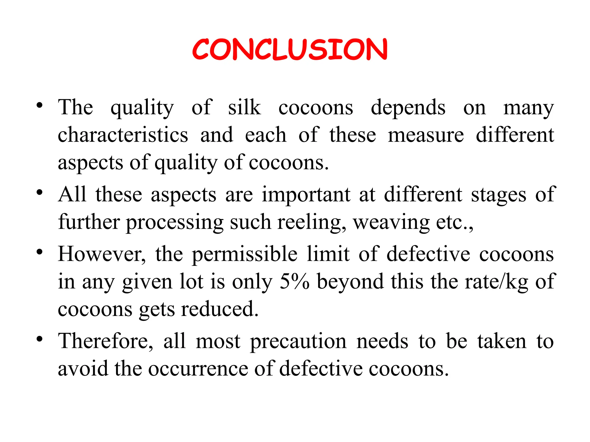 DEFECTIVE COCOON PPT.pptx sericulture core paper | PPTX