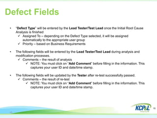Defect Management Procedure Presentation | PPTX | Operating Systems ...