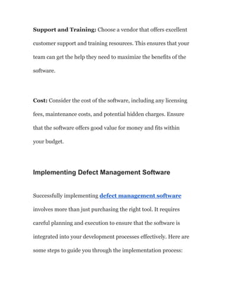 Defect Management Software_ Enhancing Quality and Efficiency in ...